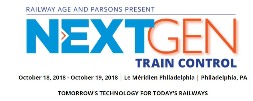 2018 Next-Generation Train Control Conference. | Green Aspects ...